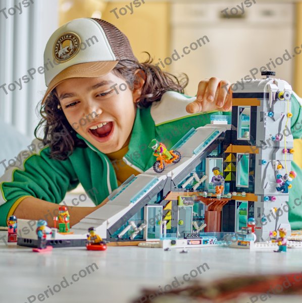 LEGO 60366 Ski and Climbing Center Set Parts List