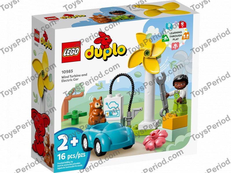 LEGO 10985 Wind Turbine and Electric Car Set Parts List