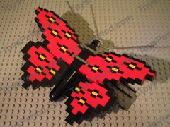 LEGO LLCA32-1 Butterfly - Red Wings with Black / Yellow Spots (LLCA ...