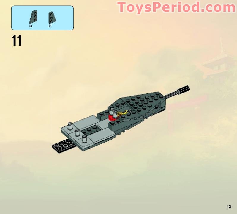 LEGO 9449 Ultra Sonic Raider Instructions and Parts List