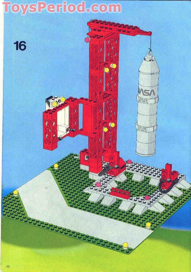 LEGO 1682 Space Shuttle Instructions and Parts List