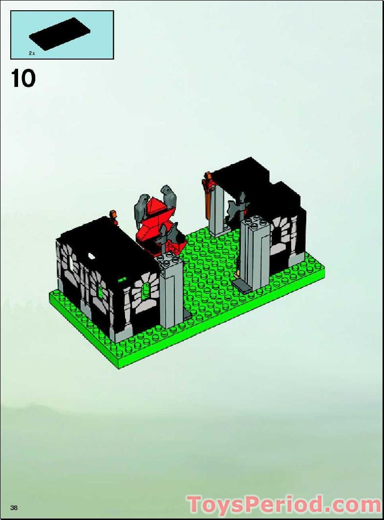 LEGO 10176 Royal King's Castle Instructions and Parts List