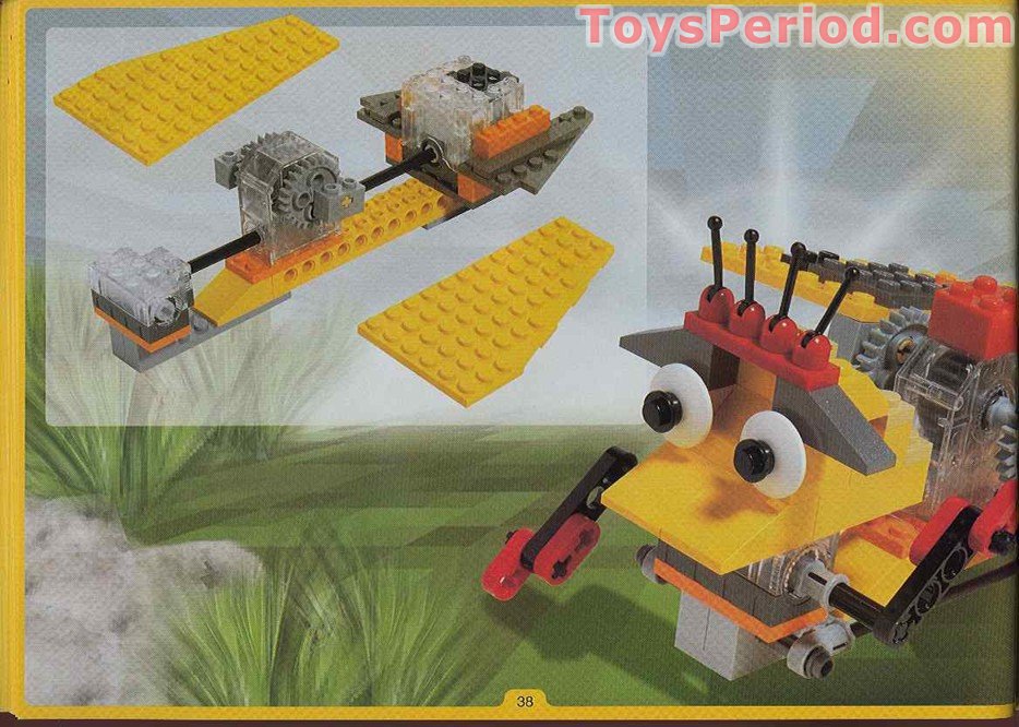 LEGO 4094 Motor Movers Instructions and Parts List