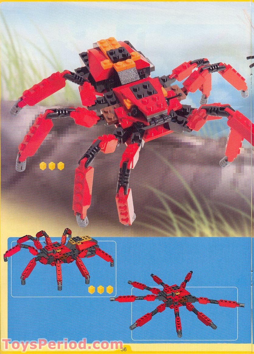 LEGO 4101 Wild Collection Instructions and Parts List