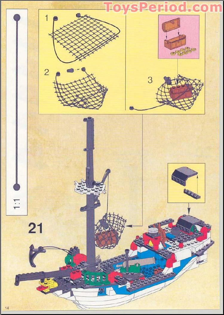 LEGO 6291 Armada Flagship Instructions and Parts List