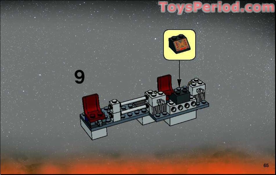 LEGO 7264 Imperial Inspection Instructions and Parts List