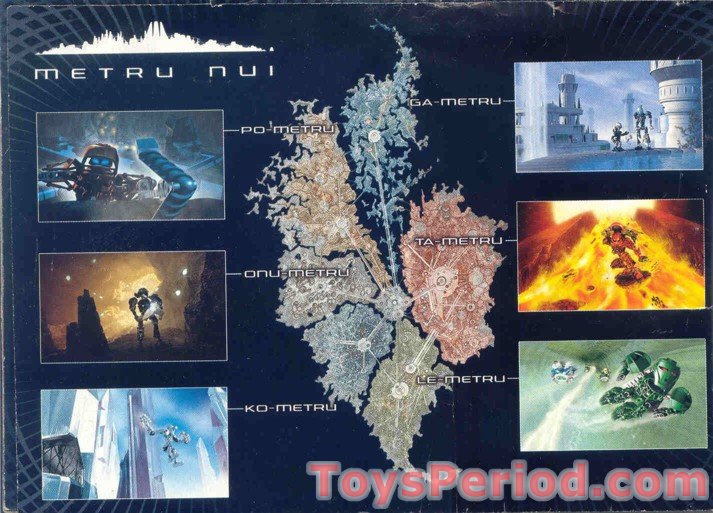 LEGO 8614-1 Vahki Nuurakh Instructions and Parts List