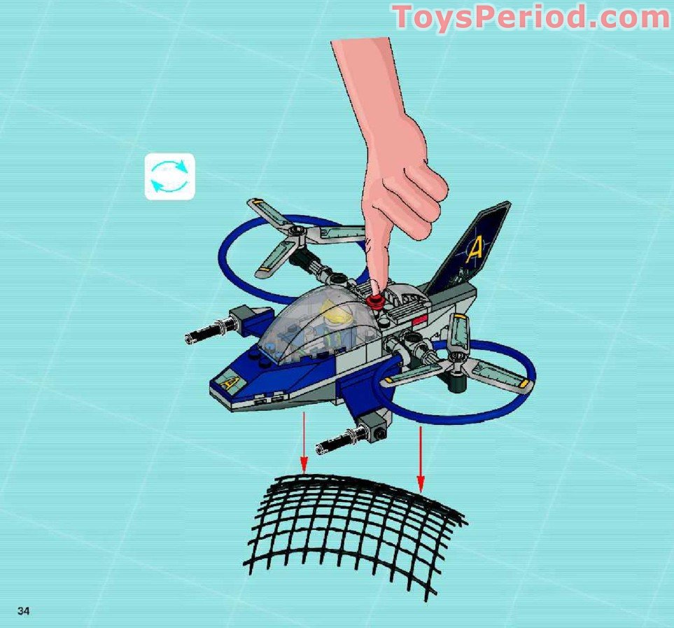 LEGO 8637 Mission 8: Volcano Base Set Parts Inventory and Instructions ...