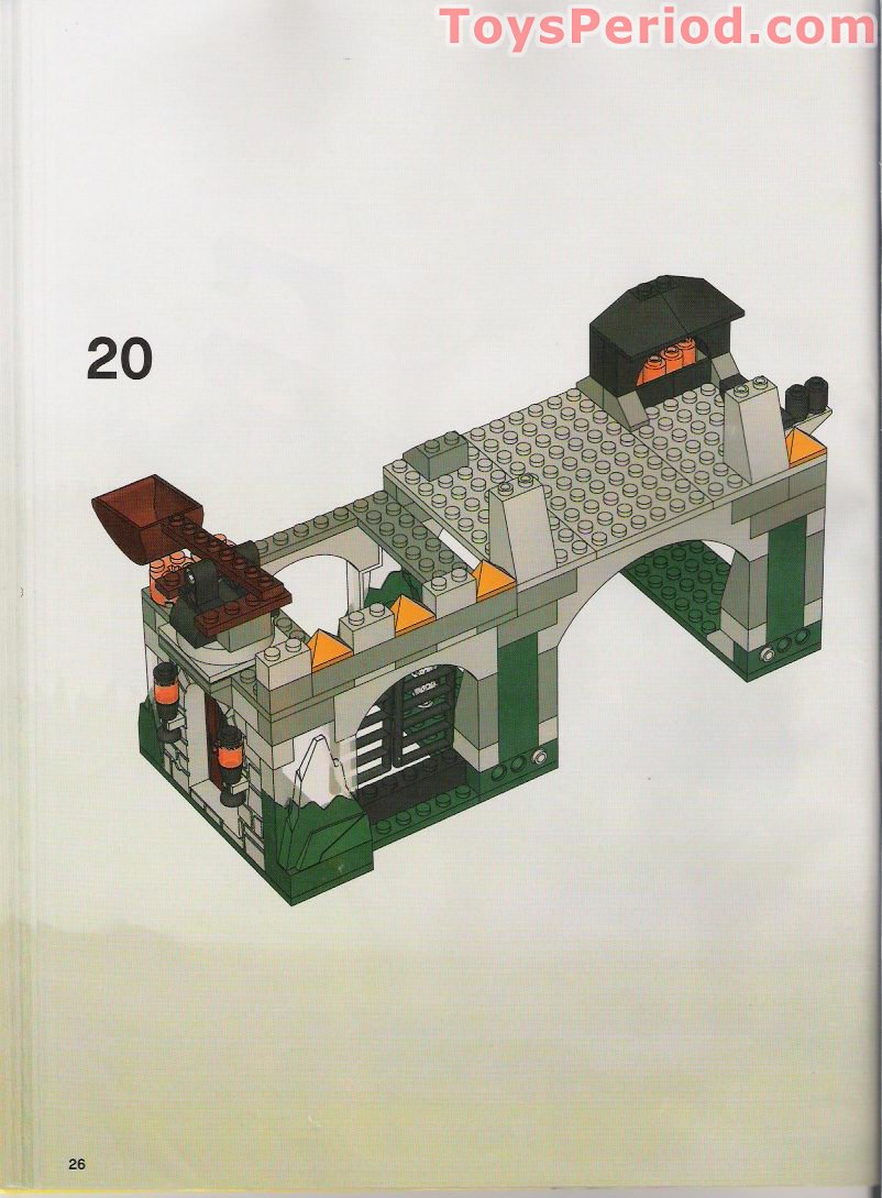 LEGO 8823 Mistlands Tower Instructions and Parts List