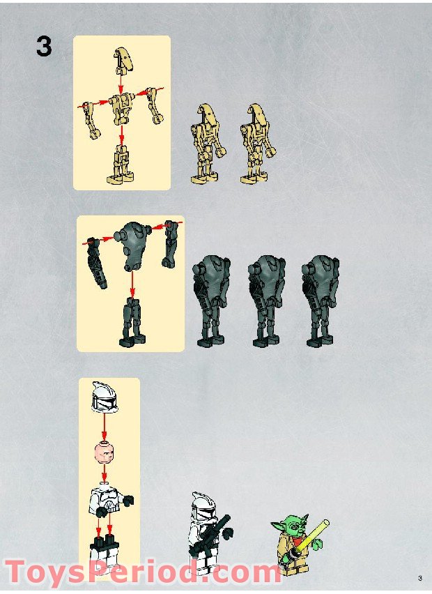 LEGO 8018 Armored Assault Tank (AAT) Instructions and Parts List