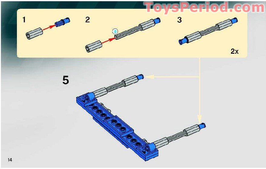 LEGO 8124 Ice Rally Instructions and Parts List