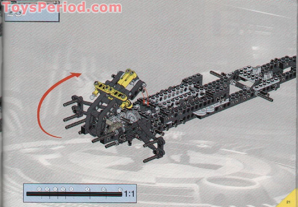 LEGO 8458 Silver Champion Racer Instructions and Parts List