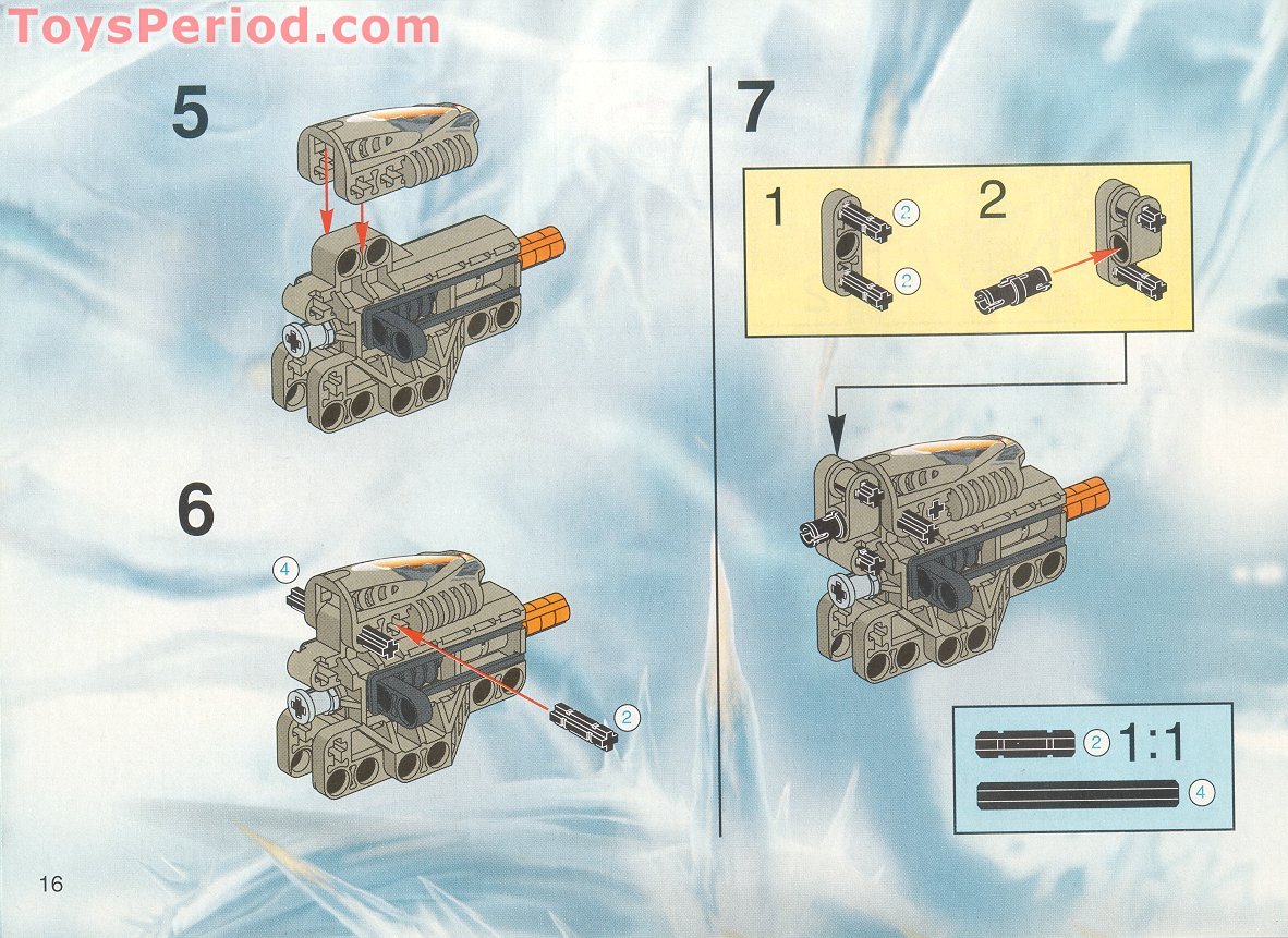 LEGO 8516 The Boss Instructions and Parts List