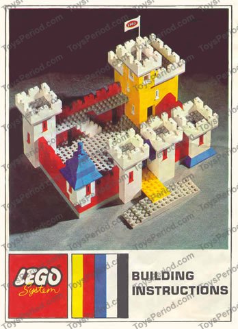 LEGO 00-1 Weetabix Castle Instructions and Parts List
