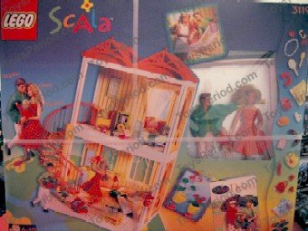 LEGO 3119 Sunshine Home Instructions and Parts List