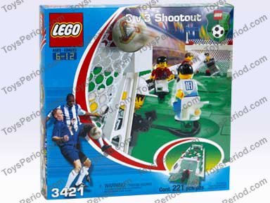 LEGO 3421 3 v 3 Shootout Instructions and Parts List