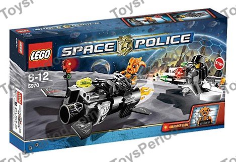 LEGO 5970 Freeze Ray Frenzy Set Parts List