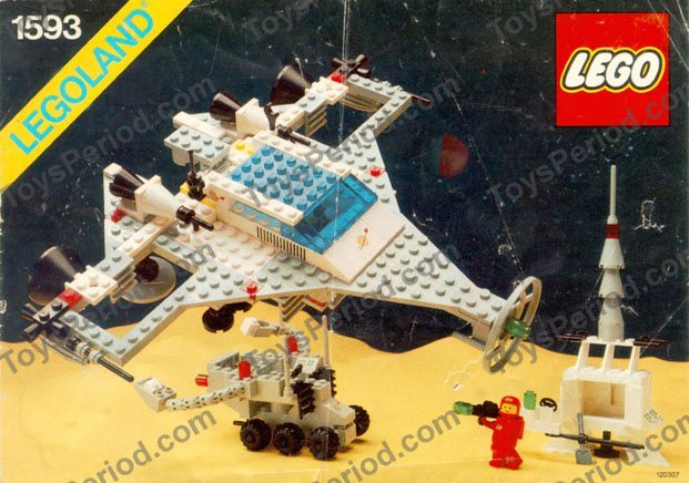 LEGO 1593 Super Model Instructions and Parts List