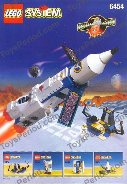 LEGO 6454 Countdown Corner Instructions and Parts List