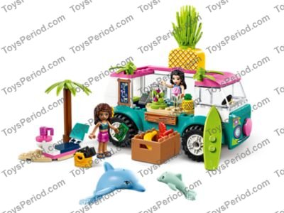 LEGO 41397 Juice Truck Set Parts List