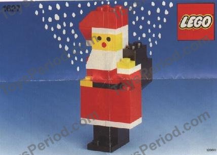LEGO 1627 Santa Instructions and Parts List
