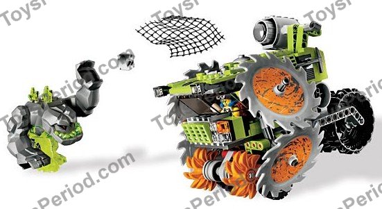 LEGO 8963 Rock Wrecker Set Parts List