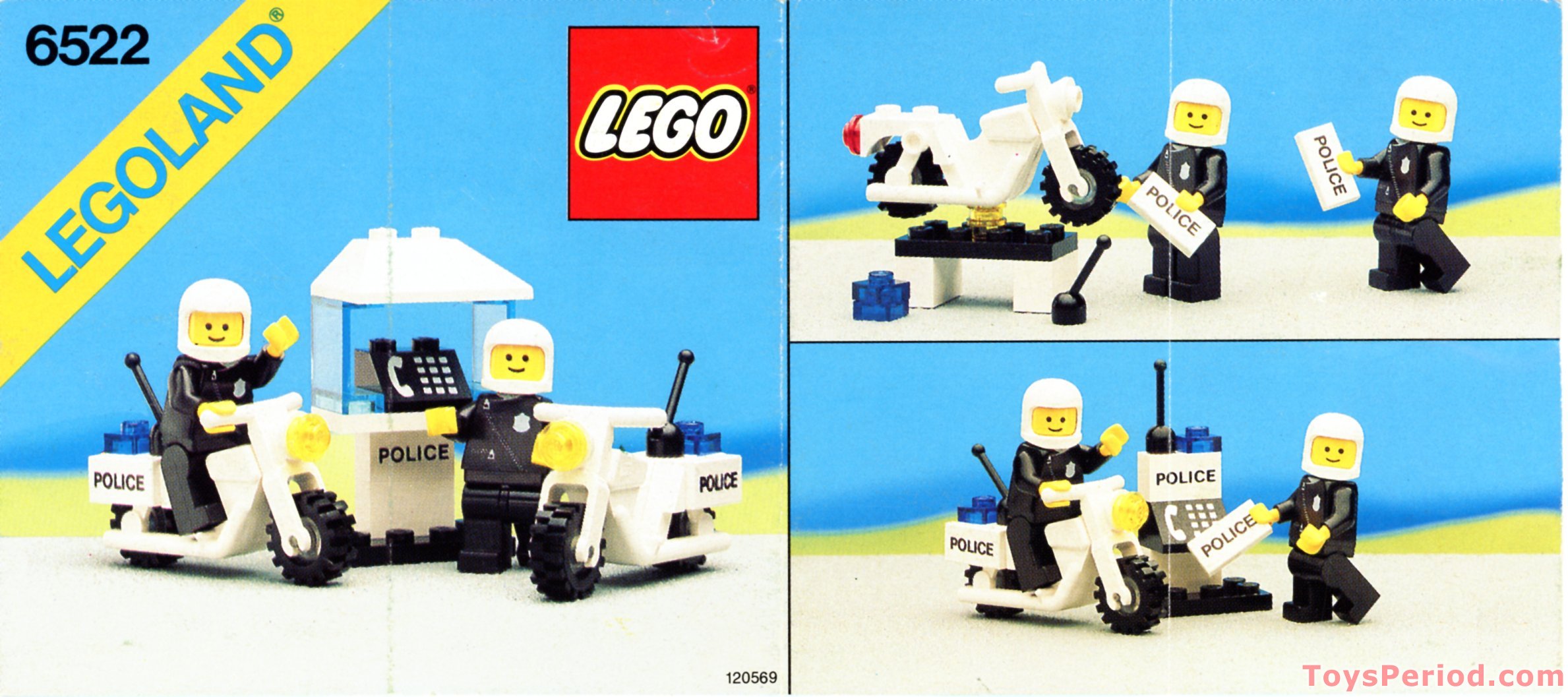 LEGO 6522 Highway Patrol Instructions and Parts List
