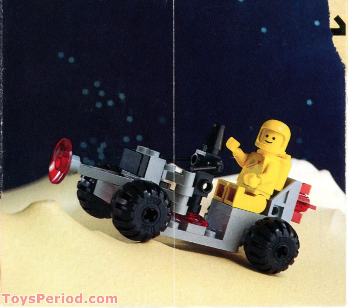 LEGO 6826 Crater Crawler Instructions and Parts List