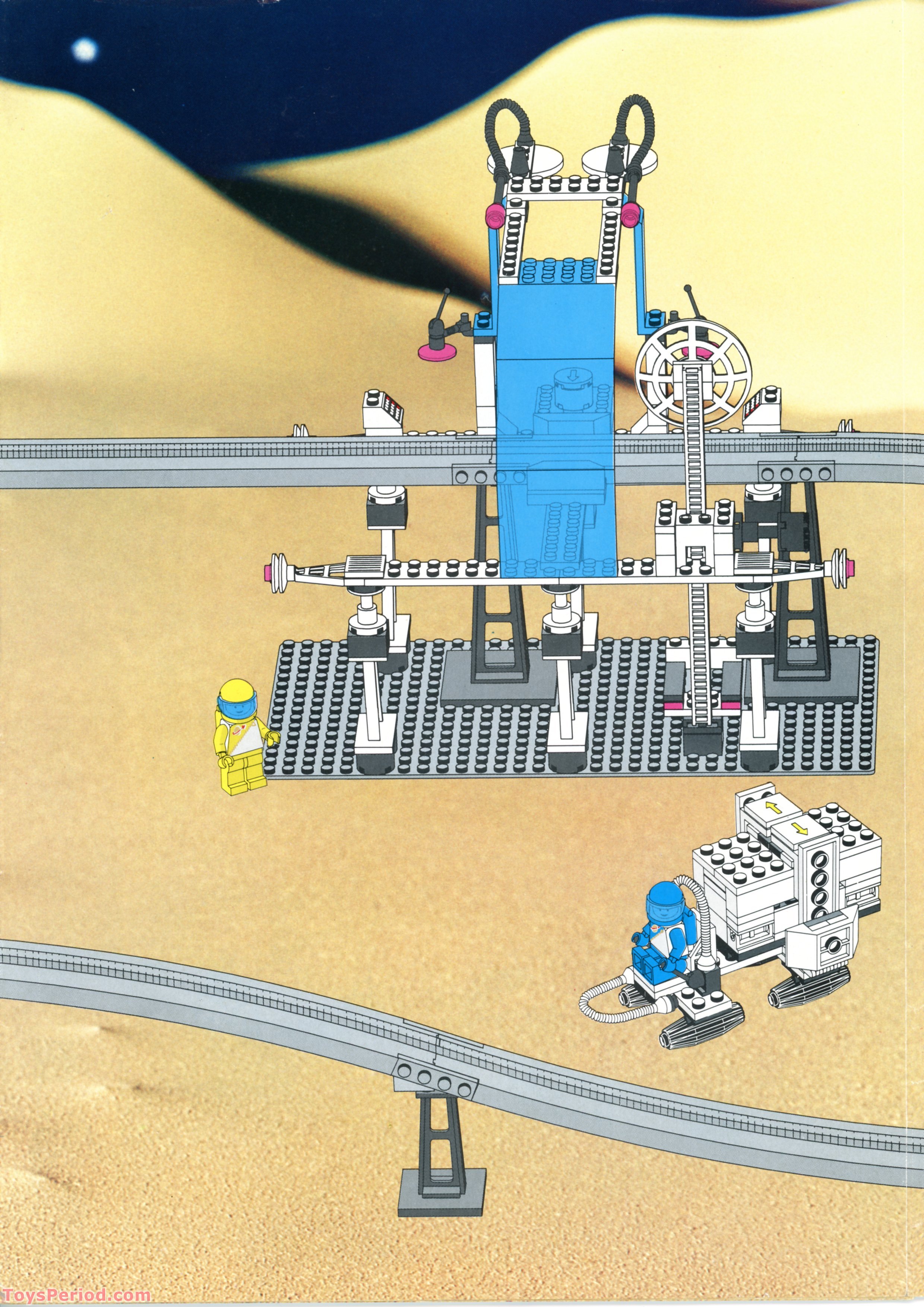LEGO 6990 Monorail Transport System Instructions and Parts List