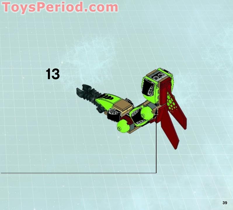 LEGO 70702 Warp Stinger Instructions and Parts List