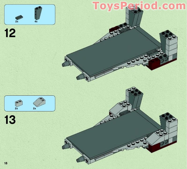 LEGO 75017 Duel on Geonosis Instructions and Parts List
