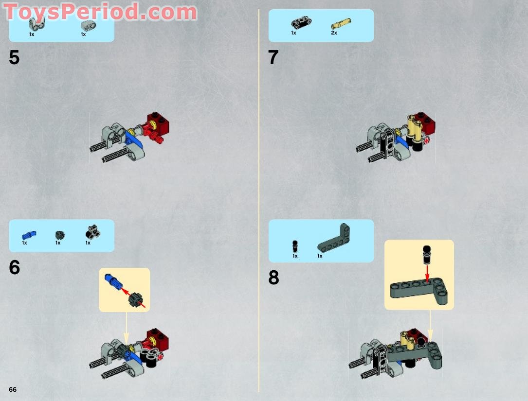 LEGO 9515 The Malevolence Instructions and Parts List