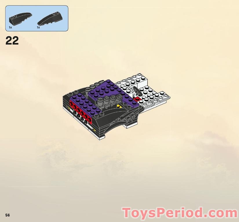 LEGO 2506 Skull Truck Instructions and Parts List