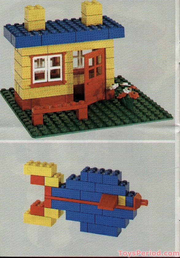 LEGO 555-2 Universal Building Set Instructions and Parts List