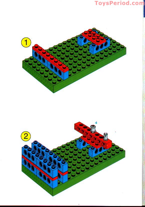 LEGO 1031 Building Instructions for Set 1030 Instructions and Parts List