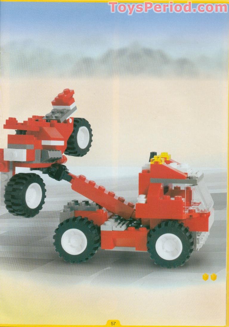 LEGO 4100 Maximum Wheels Instructions and Parts List
