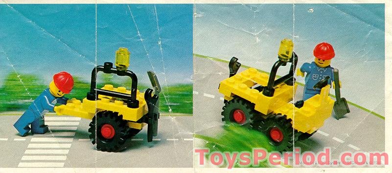 LEGO 6630 Bucket Loader Instructions and Parts List