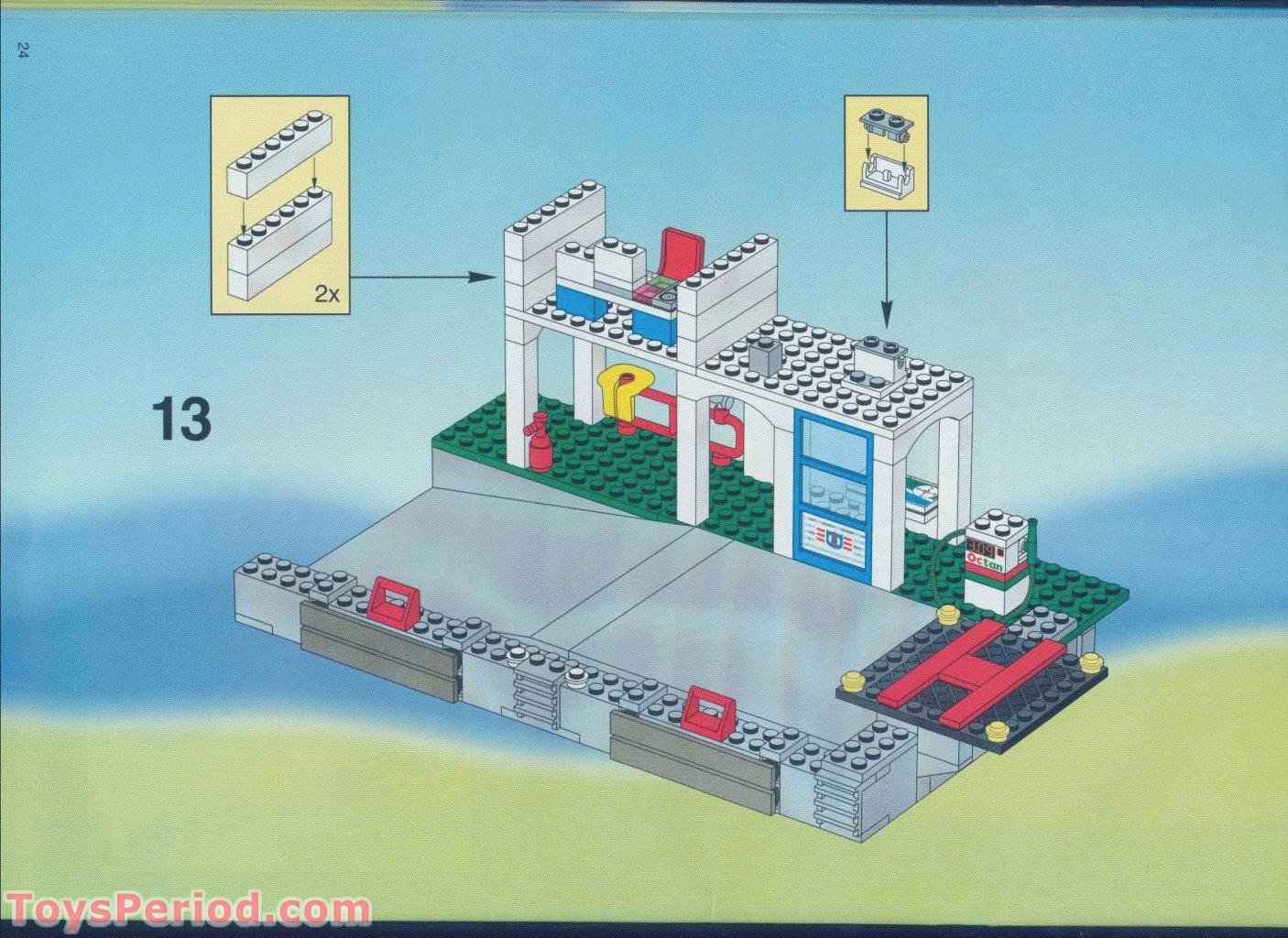 LEGO 6338 Hurricane Harbor Instructions and Parts List