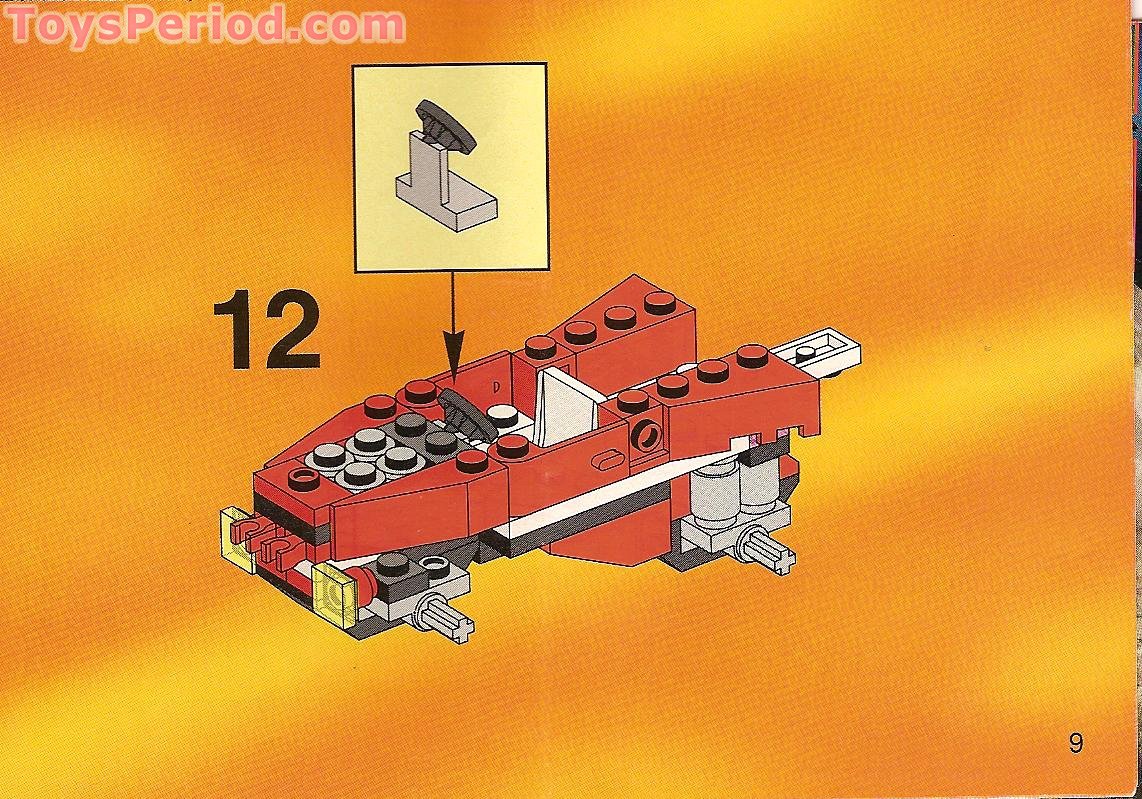 LEGO 6589 Radical Racer Instructions and Parts List