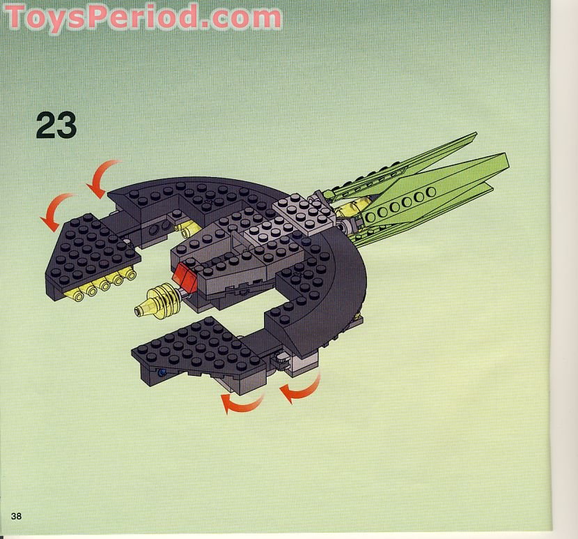 LEGO 7693 Etx Alien Strike Instructions and Parts List