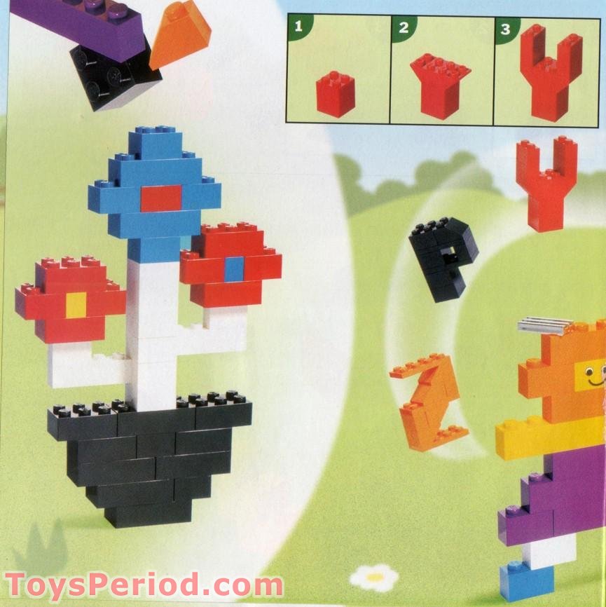 LEGO 7825 Creator Bucket Instructions and Parts List