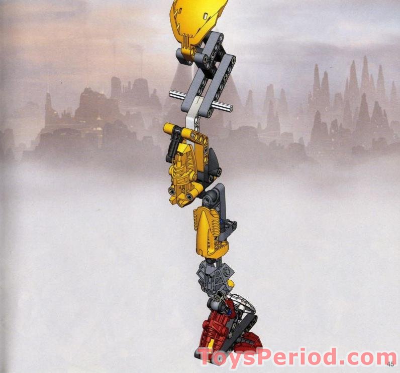 LEGO 8755 Keetongu Instructions and Parts List