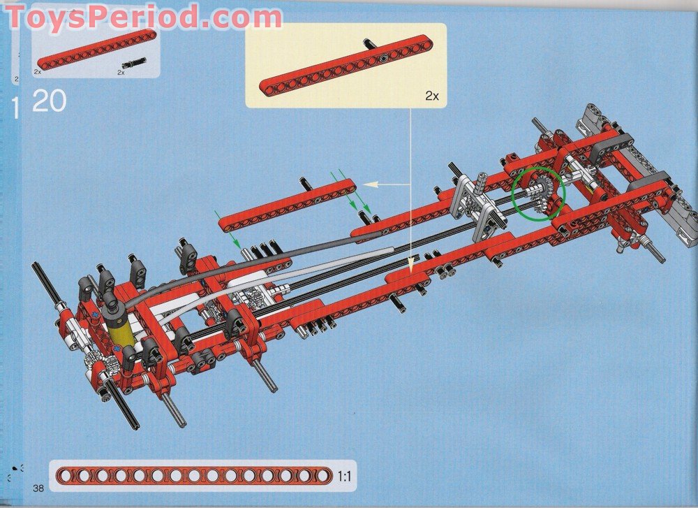 LEGO 8285 Tow Truck Instructions and Parts List
