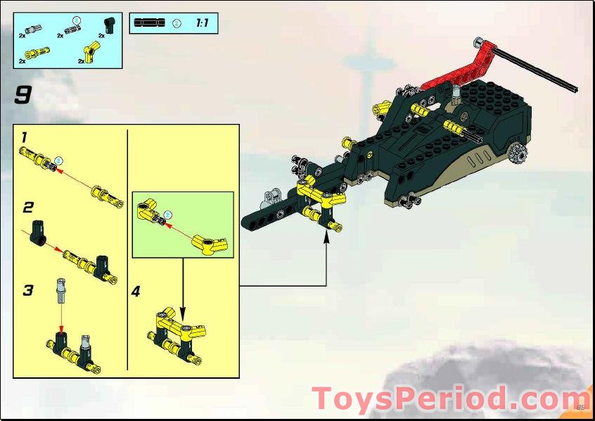 LEGO 8472 Street 'n' Mud Racer Instructions and Parts List