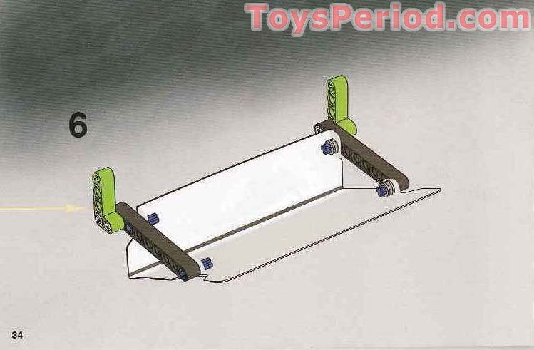 LEGO 8493 Red Ace Instructions and Parts List