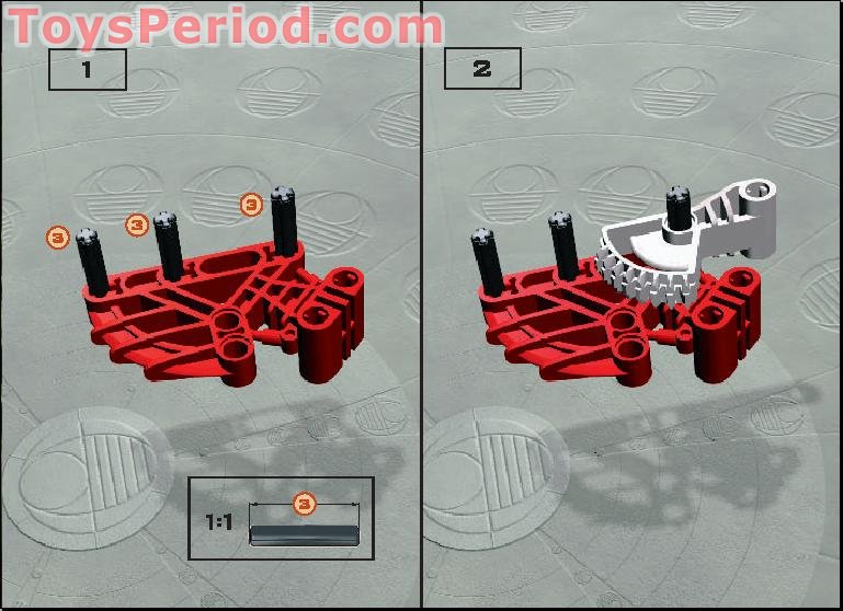 LEGO 8563 Tahnok Instructions and Parts List