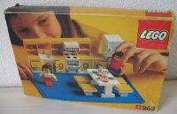 LEGO 263-1 Kitchen Set with 2 Figures Instructions and Parts List