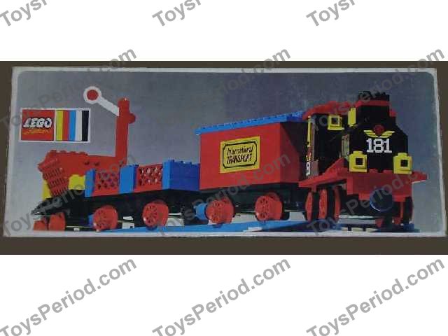 LEGO 181 Complete Train Set with Motor, Signals and Shunting Switch ...