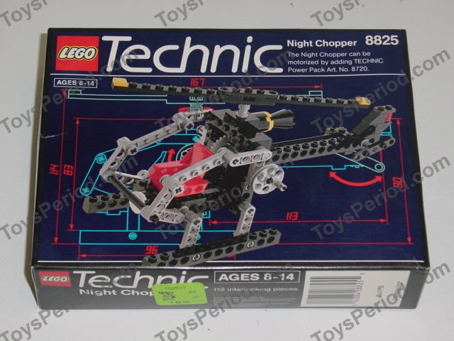 LEGO 8825 Night Chopper Instructions and Parts List