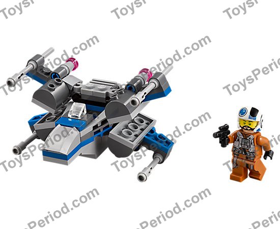 LEGO 75125 Resistance X-Wing Fighter Set Parts List